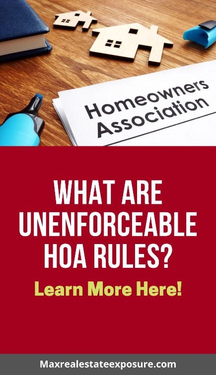 Unenforceable Hoa Rules What Are They Including Examples